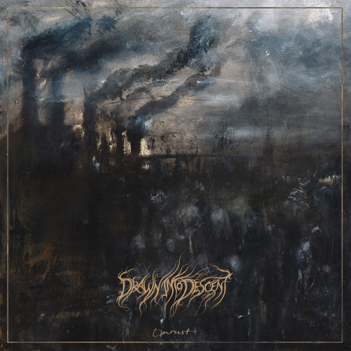 DRAWN INTO DESCENT – Onrust (Immortal Frost Productions) – Luminous Dash BE
